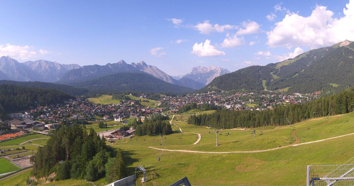Toni Seelos Schanze / Region Seefeld – Tirols Hochplateau - Webcam ...