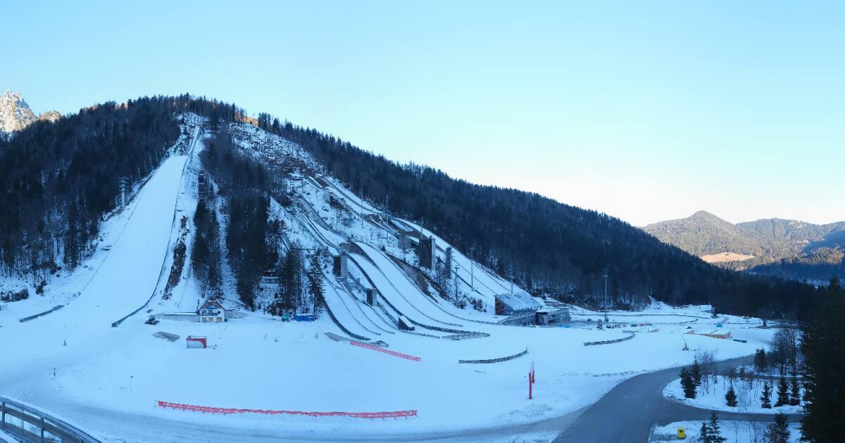 Planica Nordic Centre Camera - Webcam PANOMAX 360°