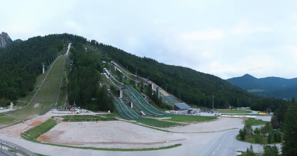 Planica Nordic Centre Camera - Webcam PANOMAX 360°