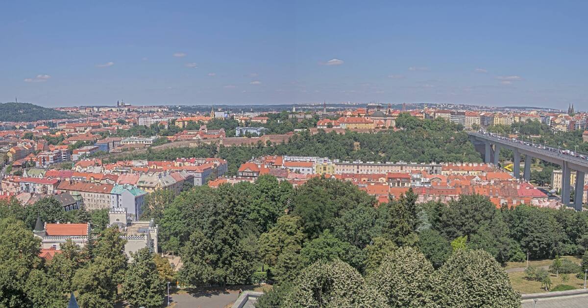 Webcam Prague - PANOMAX 360°