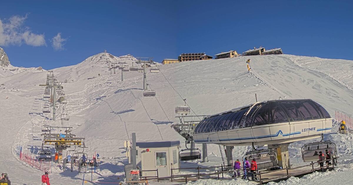 Webcam Cervinia - Cretaz - PANOMAX 360°