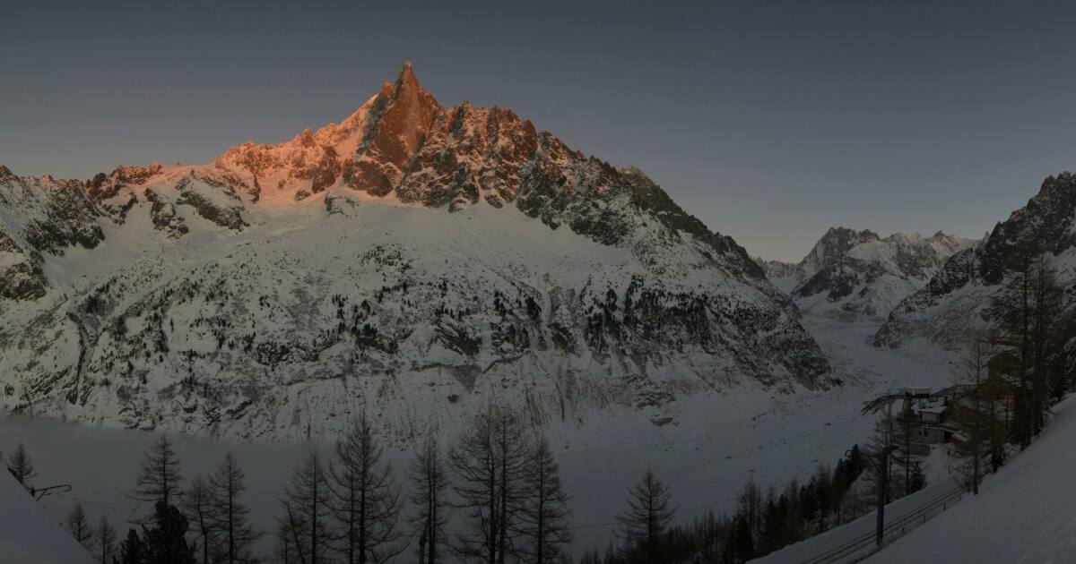 Webcam Chamonix - Montenvers - PANOMAX 360°