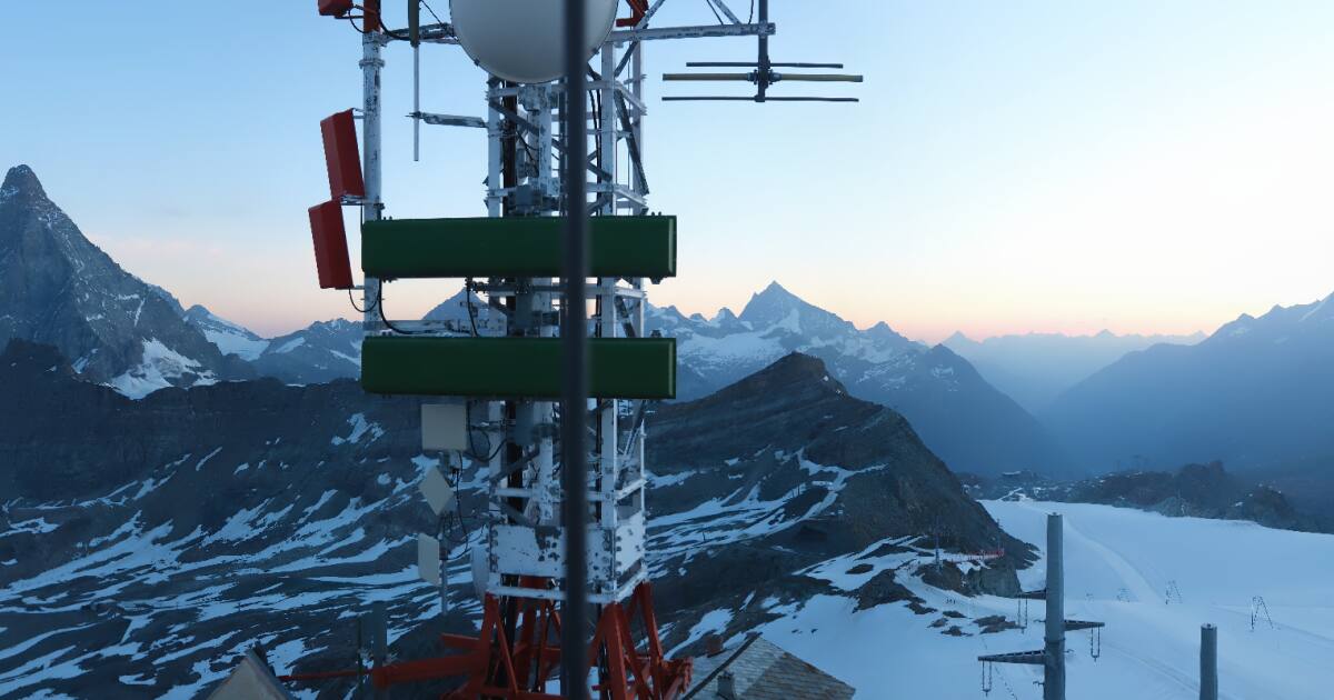 Webcam Cervinia - Plateau Rosa - PANOMAX 360°