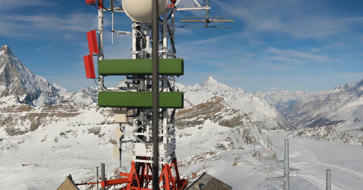 Webcam Cervinia - Plateau Rosa - PANOMAX 360°