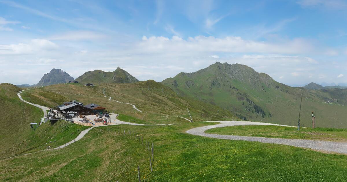 Webcam Panorama Alm - Pass Thurn - Kitzbühel - PANOMAX 360°